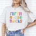Fifth Grade Rocks PNG, 5th Grade, Back to School Sublimation Design ...
