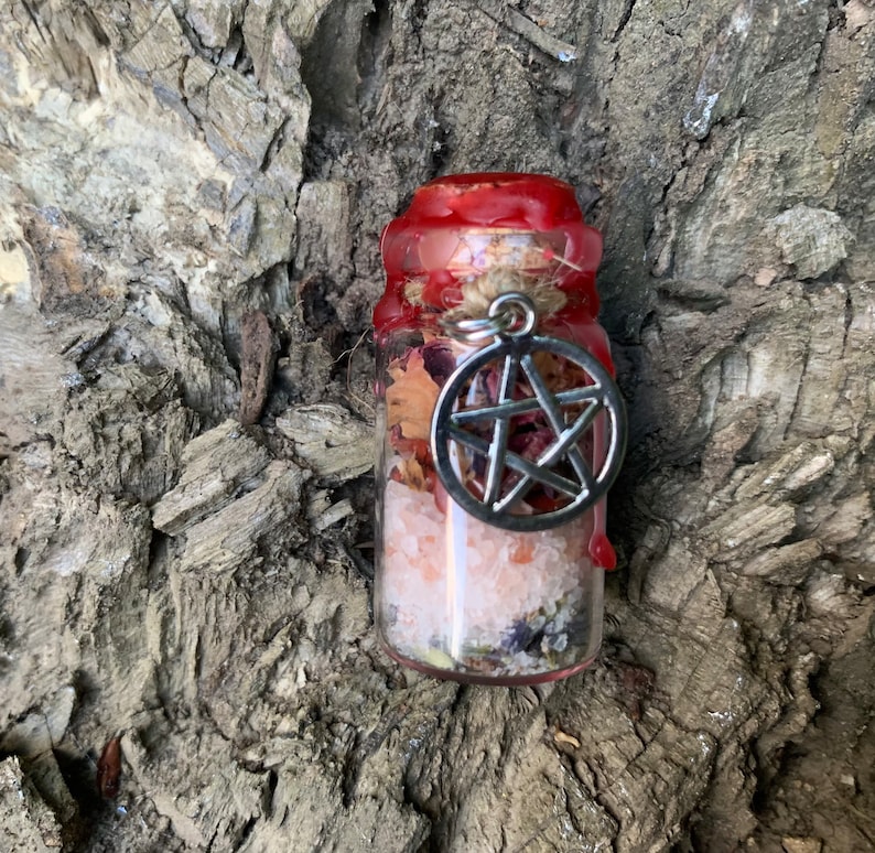 Love Spell Jar • Fast Attraction • Love Spell Bottle • Charm Bottle ...