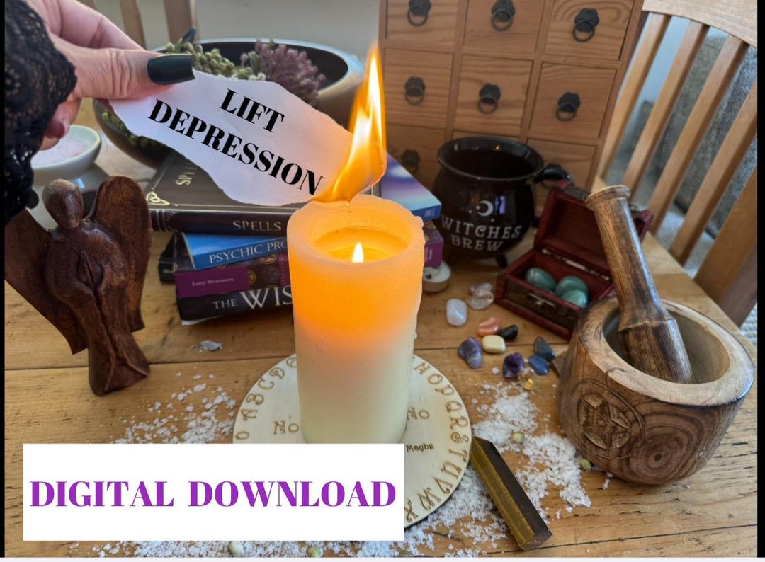 Lift DEPRESSION Spell, Spell for Depression, Real Spell, Cast Your Own ...