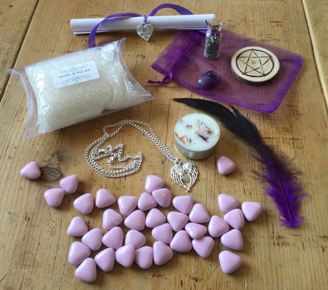 EASE ANXIETY SPELL Kit • Anti-anxiety Spell • Deluxe Gift Set ...