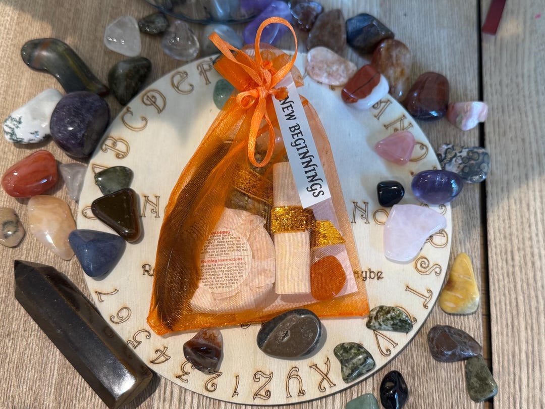 NEW BEGINNINGS Mini Spell Bag • Real Spell • Witchcraft • Pagan • Gift ...