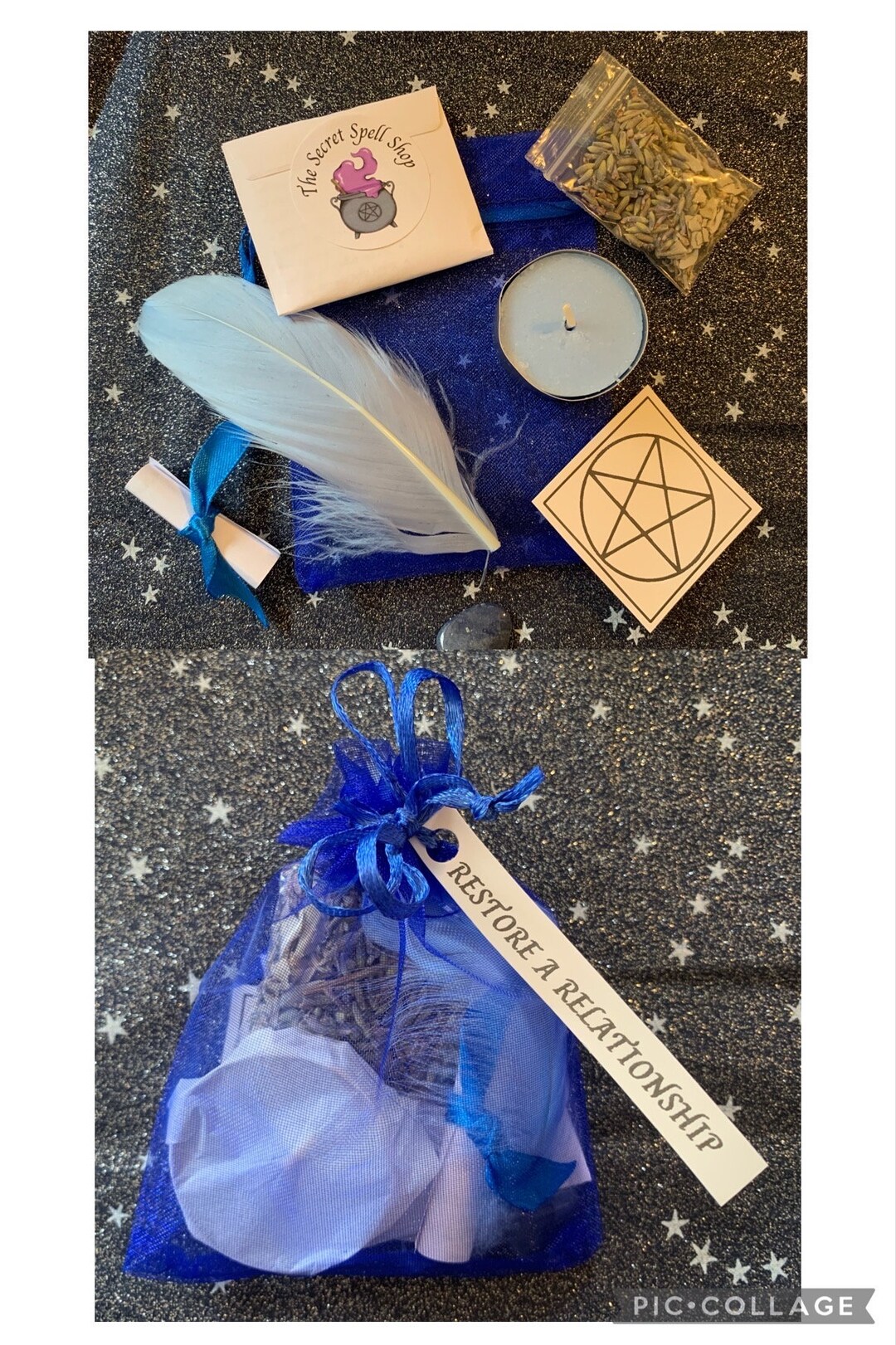 RESTORE RELATIONSHIP Mini Spell Bag • Real Spell • Witchcraft • Pagan ...