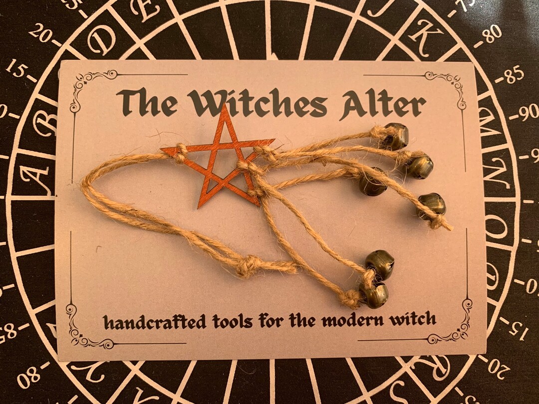 Witches Bells, Alter Tool, Witch, Wood, Portable, Take Anywhere, Gift ...