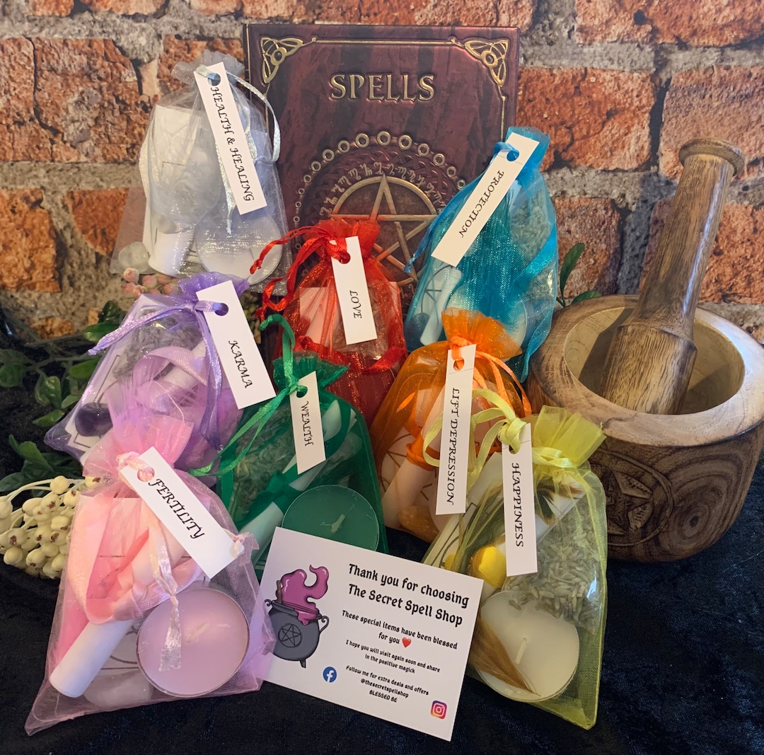 Spell Kit Gift • Real Witch Gift • Spell Gift for Beginners • Easy ...