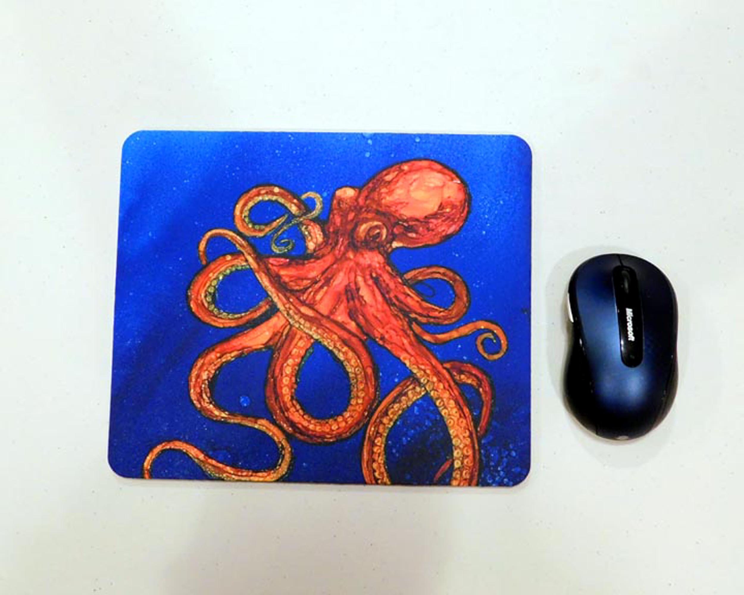 Octopus Mouse Pad - Etsy