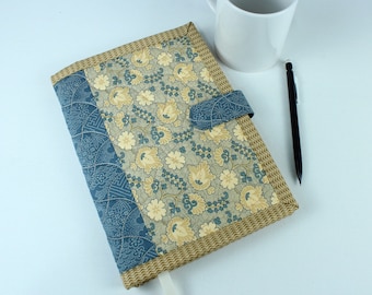 Selvedge Edge Quilted Journal Cover With Journal - Etsy