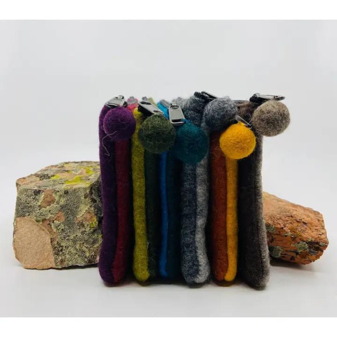 Accessories Case! Beautiful Felted Wool, Knitting Notions, Crochet ...