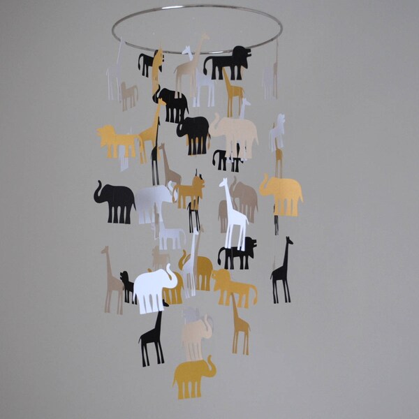 Animal Mobile - Etsy