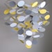 Yellow and Gray Floating Dot Mobile (large) // Nursery Mobile - Choose ...