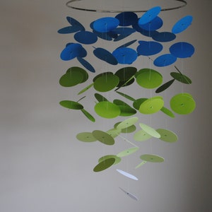 Floating Dot Mobile - Choose Your Colors // Nursery Mobile - Etsy