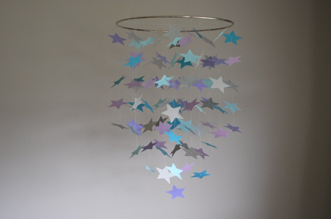 Star Mobile // Nursery Mobile // Choose Your Colors - Etsy