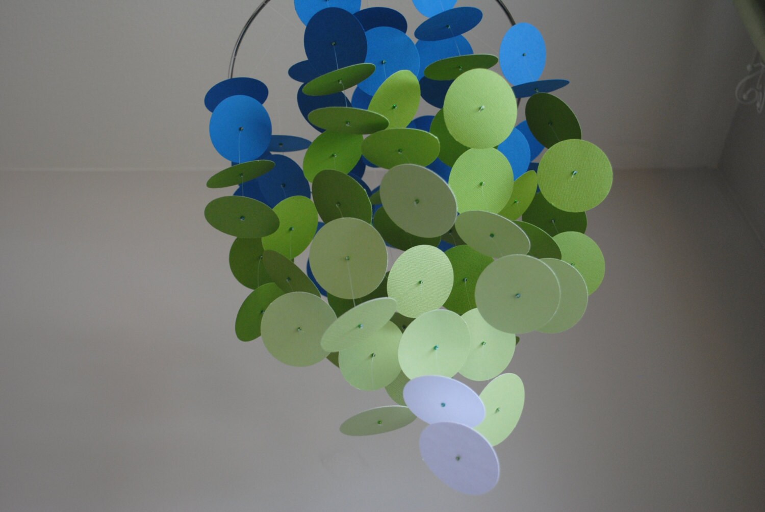 Floating Dot Mobile - Choose Your Colors // Nursery Mobile - Etsy