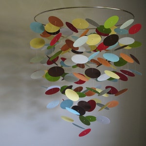 Floating Circle Dot Mobile (large) // Skip Hop// Nursery Mobile ...