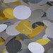 Yellow and Gray Floating Dot Mobile (large) // Nursery Mobile - Choose ...