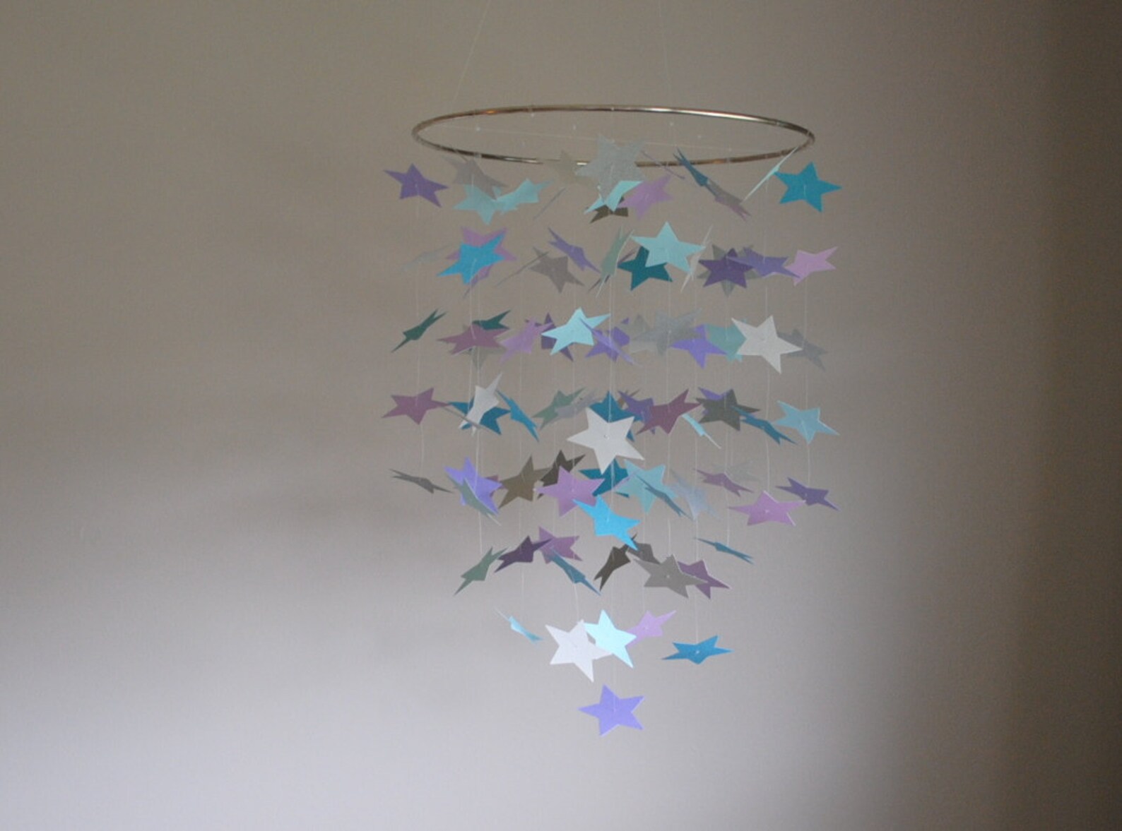 Star Mobile // Nursery Mobile // Choose Your Colors - Etsy