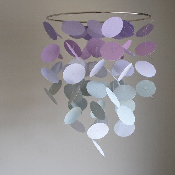 Purple Baby Mobile - Etsy