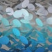 Ocean Ombre Floating Dot Mobile (large) - Gray, White, Blue // Nursery ...
