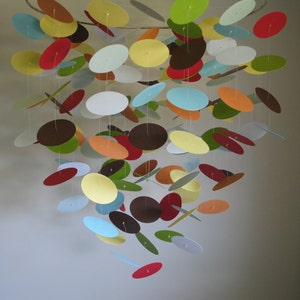 Floating Circle Dot Mobile (large) // Skip Hop// Nursery Mobile ...