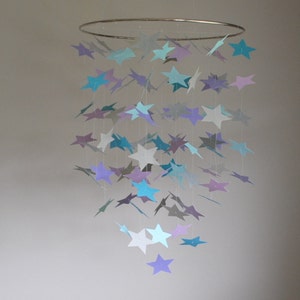 Star Mobile // Nursery Mobile // Choose Your Colors - Etsy