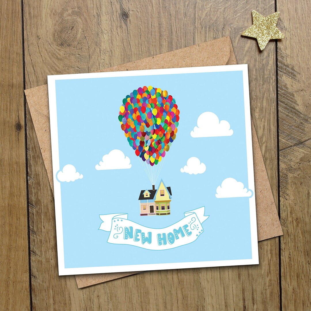New Home Card, House Move, House Warming Card, First Home Card, House ...