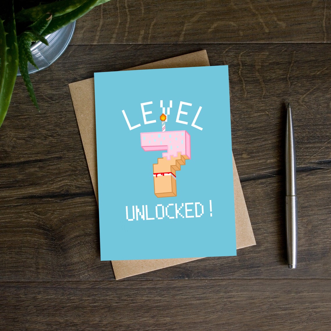 21st Birthday Card Level up Card Birthday Number Card | Etsy