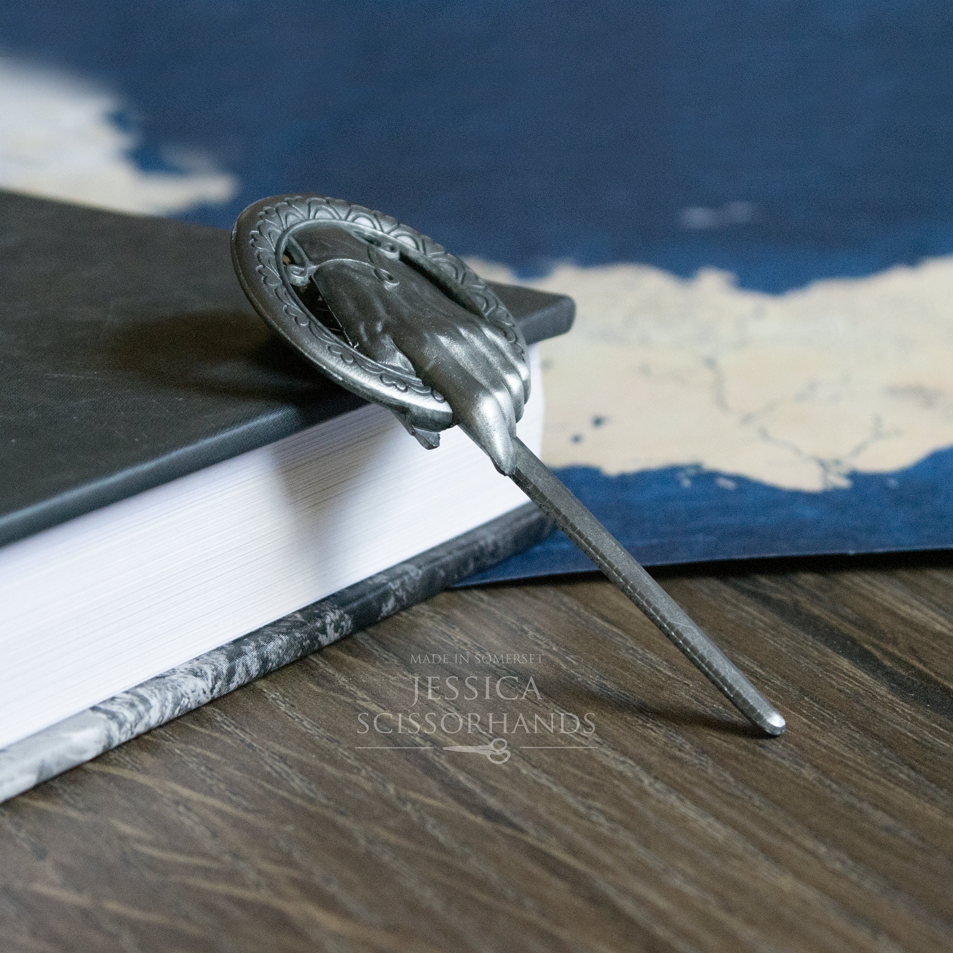 Silver Hand of the King Pin Hand of the Queen Game of | Etsy