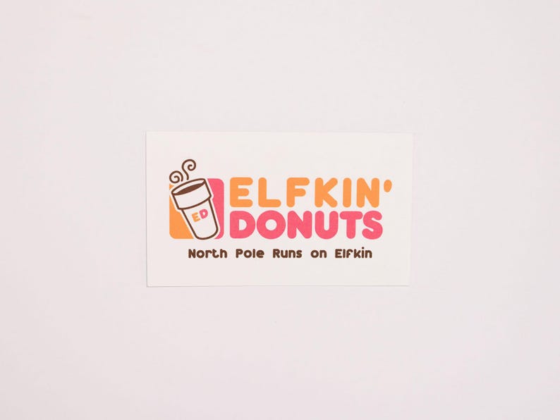Elfkin Donuts Elf Display Prop, Doll Costume, Elf Clothes, Christmas ...