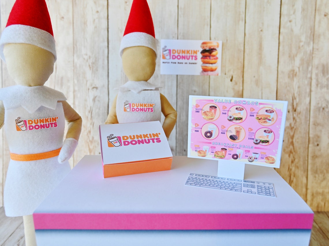 Dunkin Donuts Elf Display Prop Doll Costume Elf Clothes - Etsy