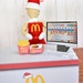 Mcelves Fast Food Display, Elf Props, Costume for Elf Dolls, Elf ...