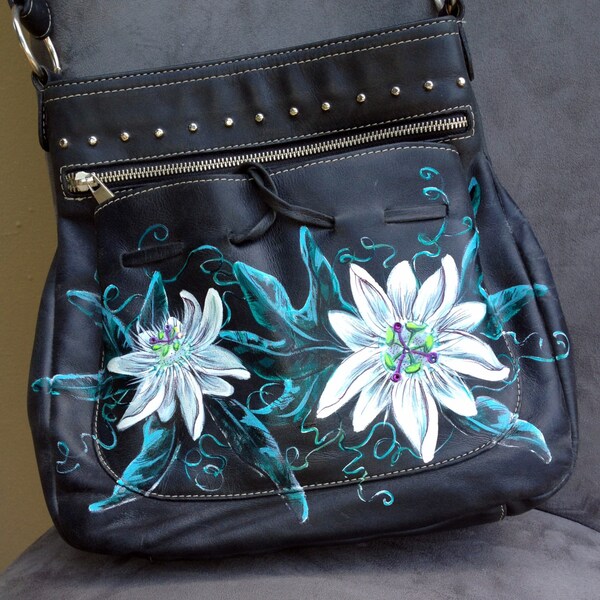 Hand Painted Handbag - Etsy