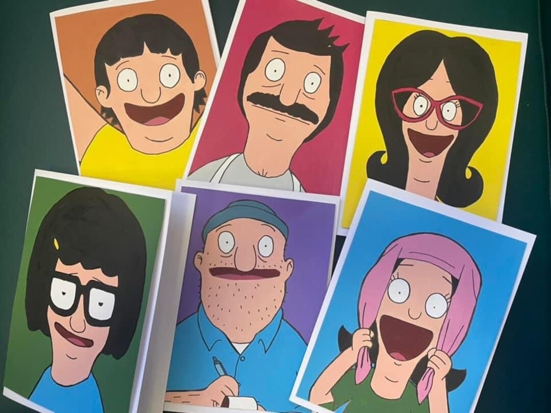 Bobs Burgers Card Pack - Etsy