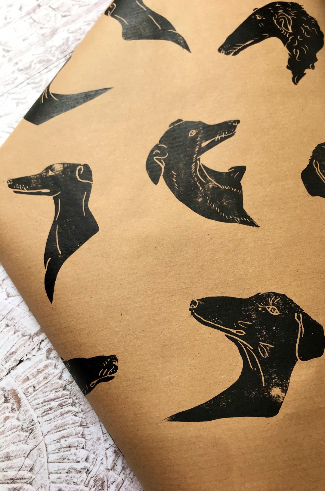 Dog Gift Wrap, Dog Paper, Sighthounds, Dogs, Greyhound Paper, Birthday ...