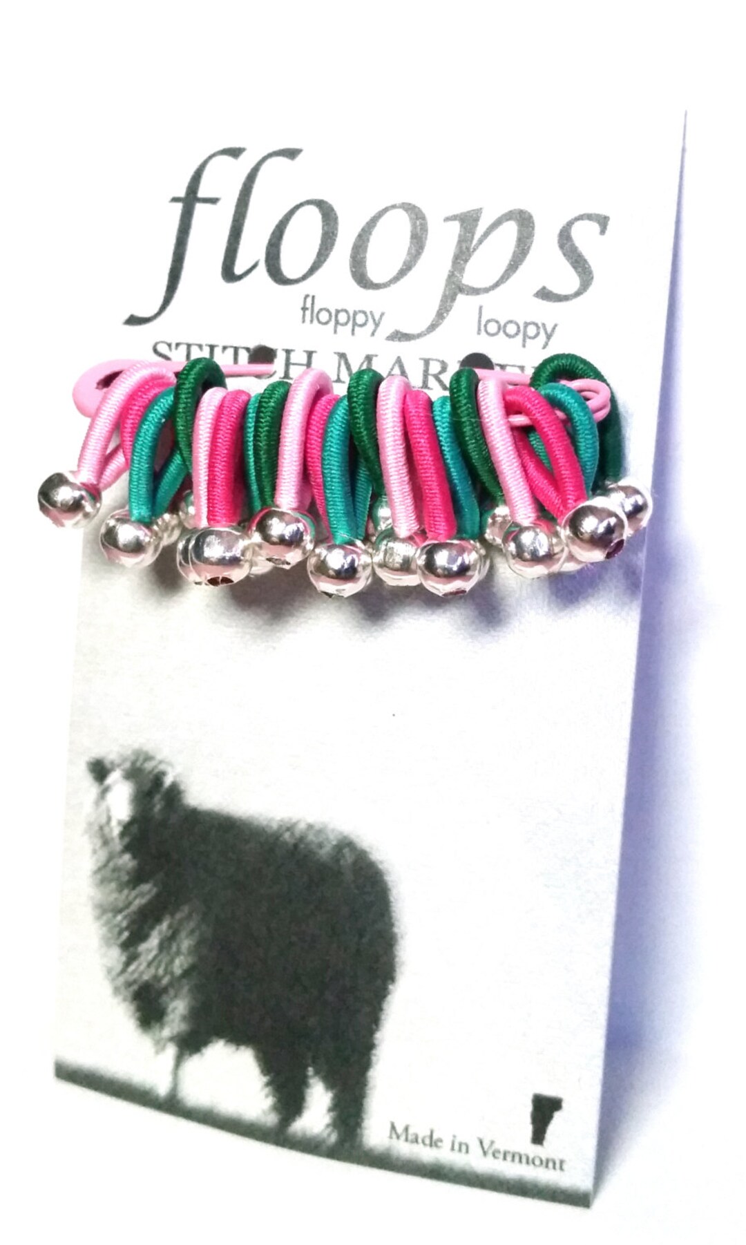 Choose Size - FLOOPS - 20 Knitting Stitch Markers - 'charlotte' - Etsy