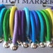 Choose Size - 'peru' - Soft Flexible FLOOPS Knitting Stitch Markers - Etsy