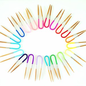 FLOX - 30 Tools - Solid Colors - Flexible Multi-tool for Crochet and ...