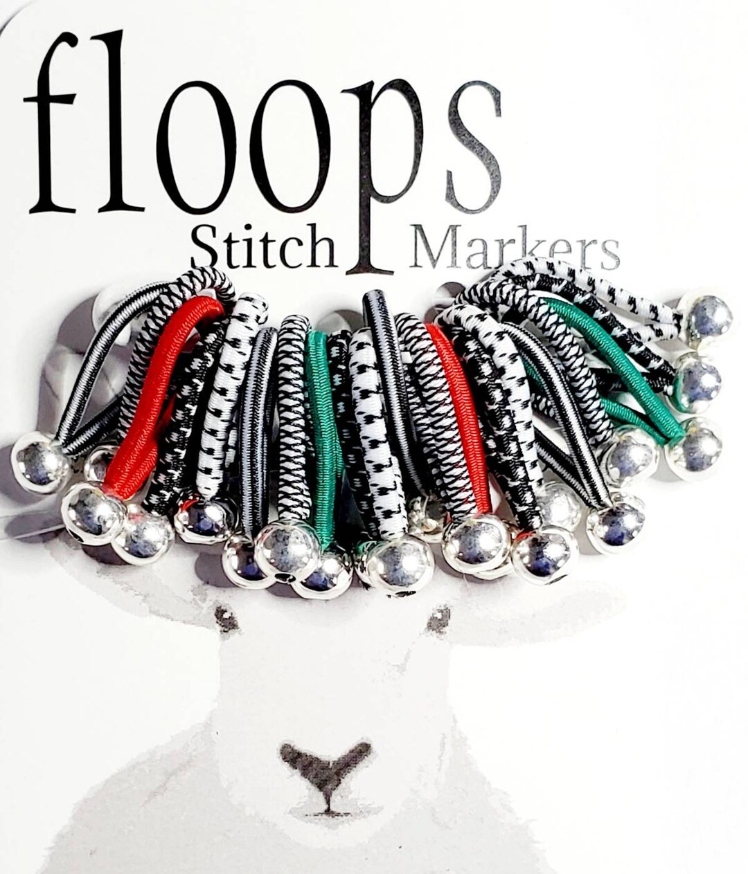 Choose Size - FLOOPS - 20 Knitting Stitch Markers - 'mt Holly ...