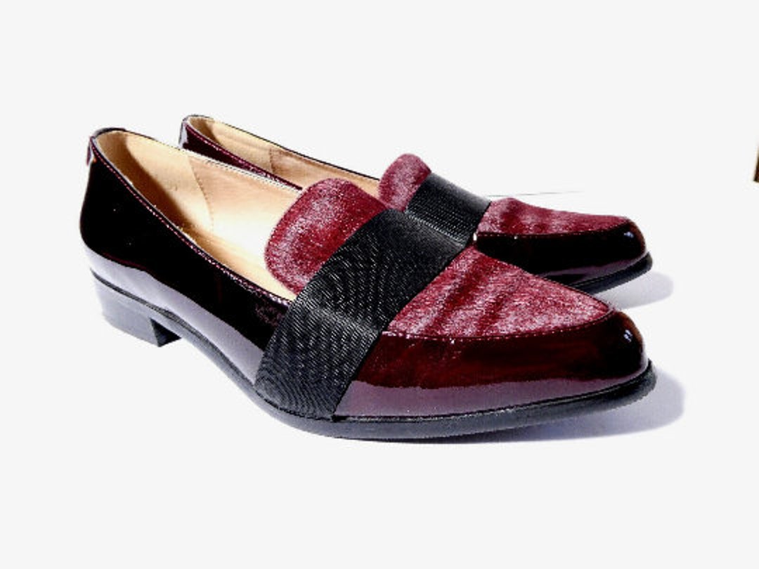 Ladies Leather Loafer Shoes by Moda in Pelle UK 4 to 4. 1/2, EU 37 Pony ...