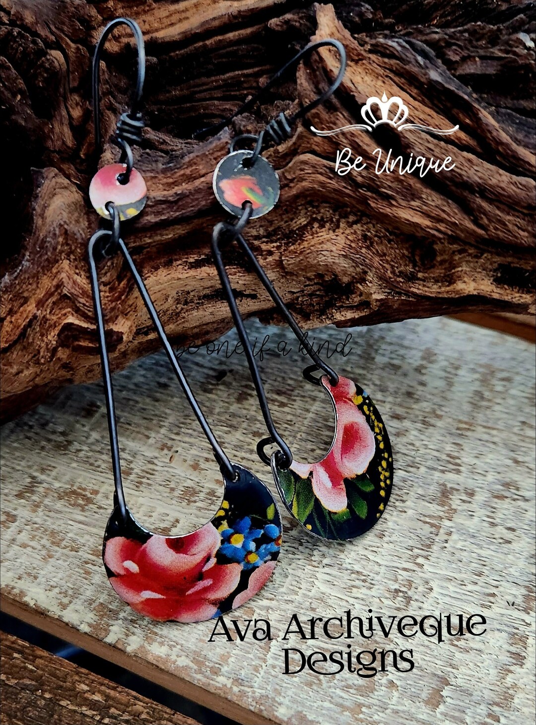 Vintage Metals & Wire Work Earrings - Etsy