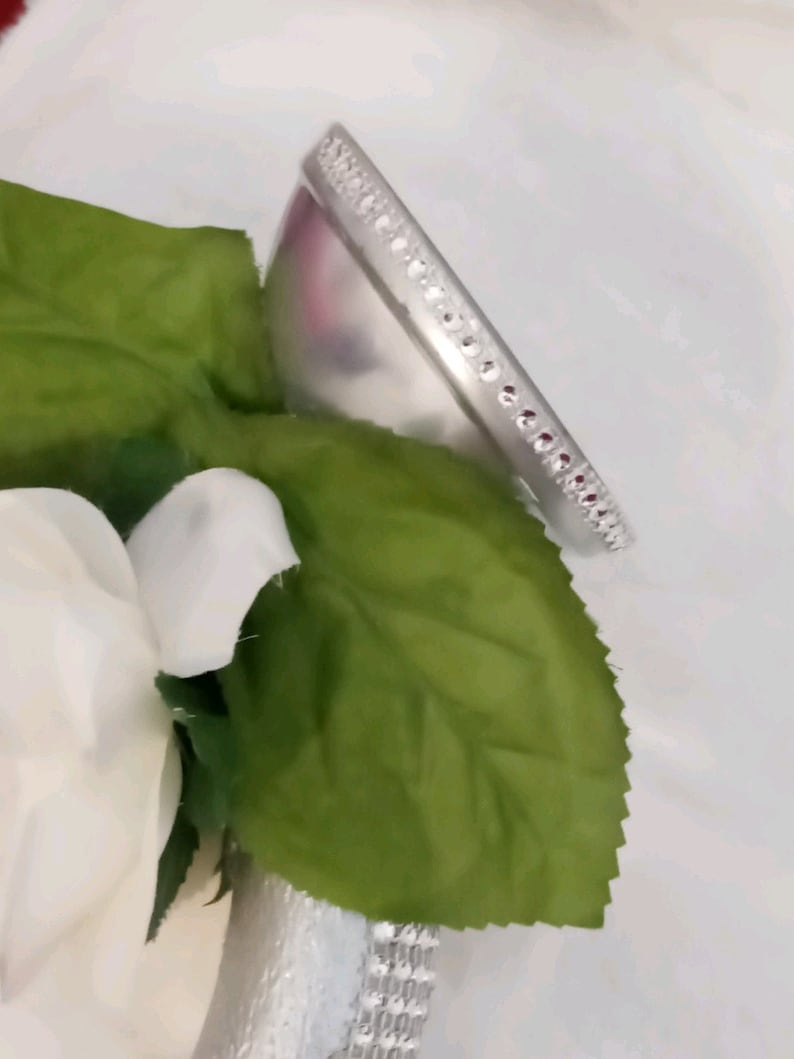 Wedding Ring Centerpieces Silver - Etsy