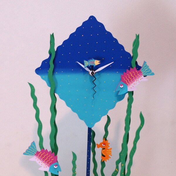 Fish Clock - Etsy