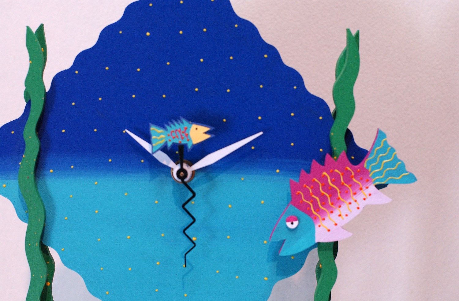 Fish Pendulum Clock - Etsy