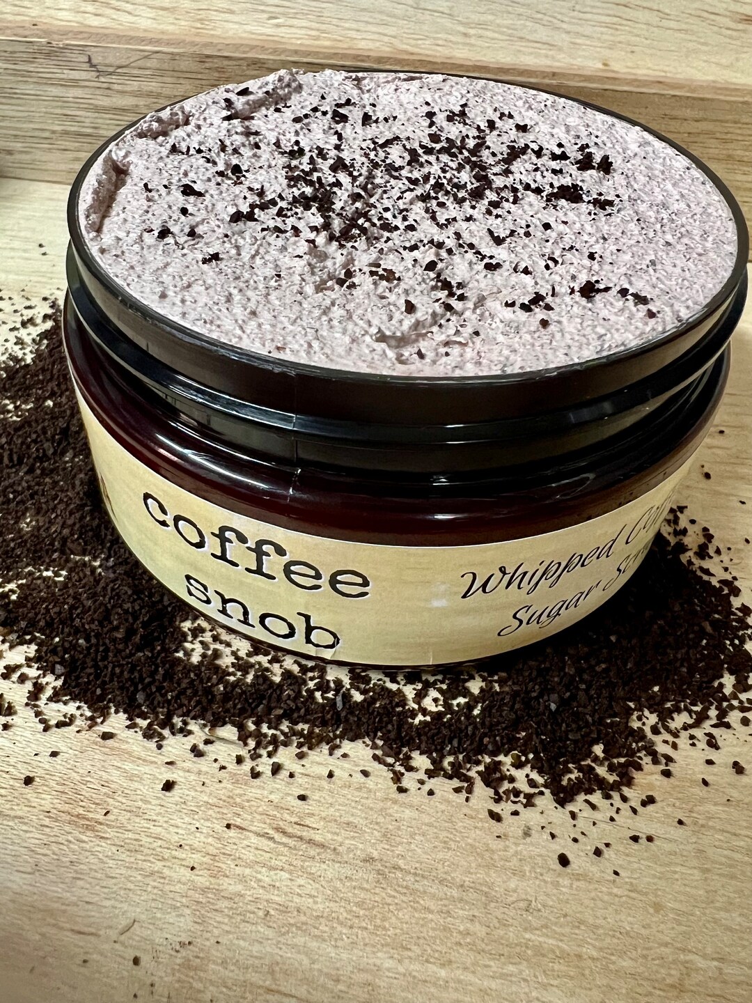 COFFEE SNOB • Whipped Sugar & Coffee Scrub • 8 Ounce - Etsy