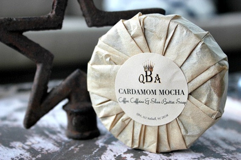CARDAMOM MOCHA Shea Butter Soap With Coffee Oil - Etsy