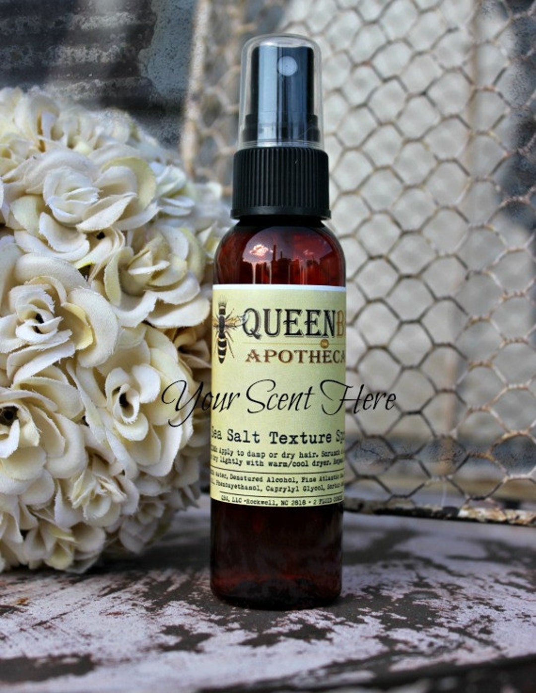 SHAMROCKS Sea Salt Texturizing Spray Beach Waves Hair Spray with Argan ...