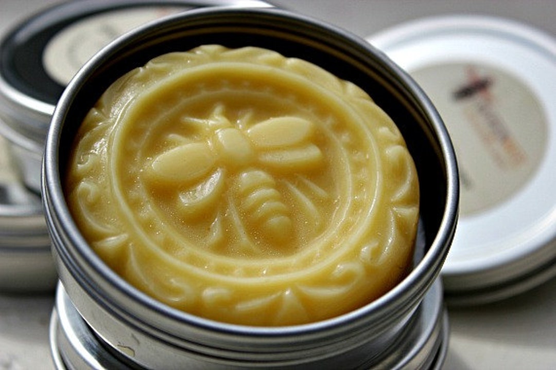 Natural Gift || Solid Lotion Bar in Tin - Etsy
