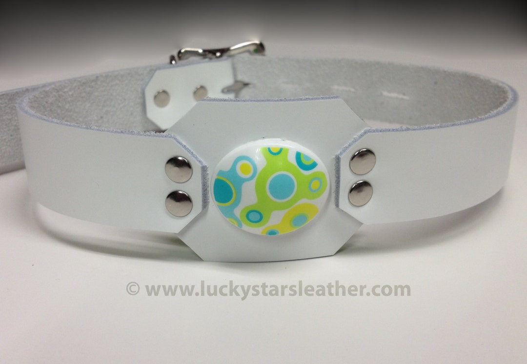 Locking Pacifier Gag Locking Dummy Gag White Leather made to Order ...
