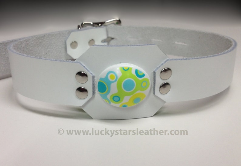 Locking Pacifier Gag Locking Dummy Gag White Leather made to Order ...