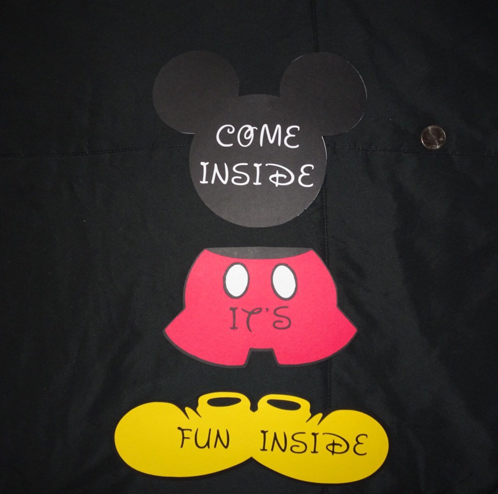 Mickey Mouse Party - Mickey Mouse Door Decor - Mickey Mouse Wall ...