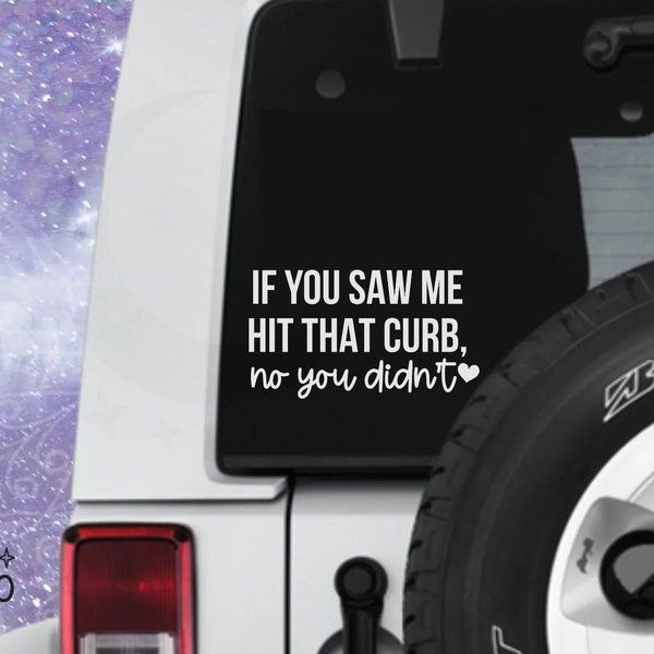 Curb Bumper Sticker - Etsy