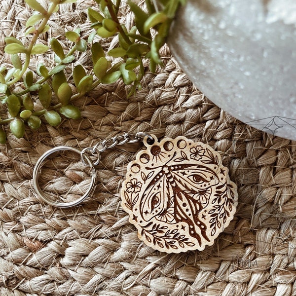 Witch Keychain - Etsy